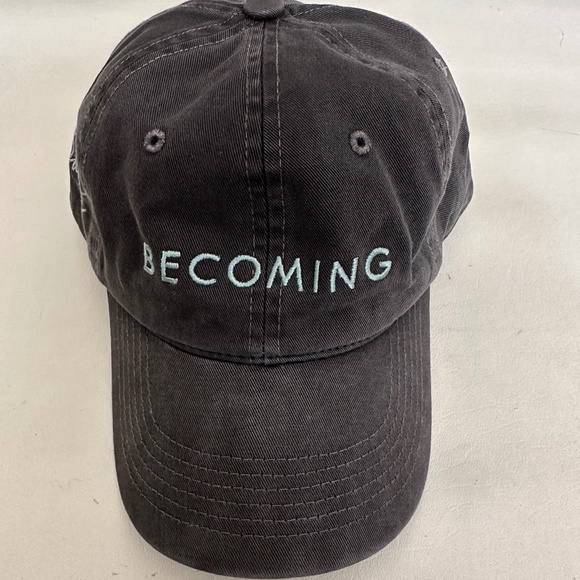 Michelle Obama | Accessories | Michelle Obama Becoming Gray Baseball ...